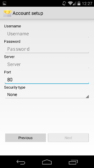 How do I set up ActiveSync on my Android device?